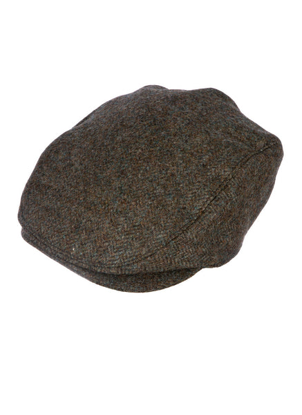 Abraham Moon Tweed Flat Cap | Dents